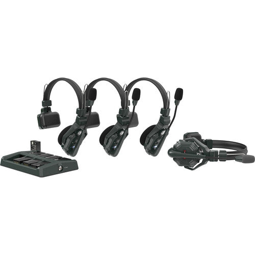 Hollyland Solidcom C1-4S Full-Duplex Wireless DECT Intercom System wit ...