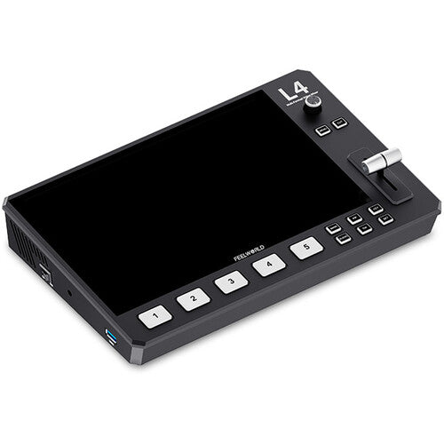 FeelWorld L4 HDMI Livestream Switcher with 10.1" LCD Monitor ...