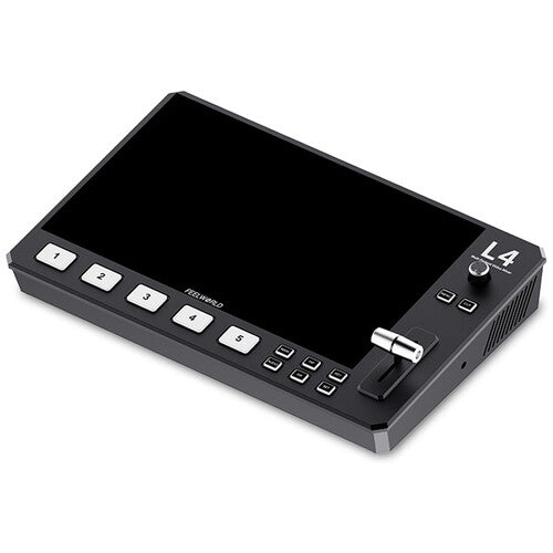 FeelWorld L4 HDMI Livestream Switcher with 10.1" LCD Monitor ...