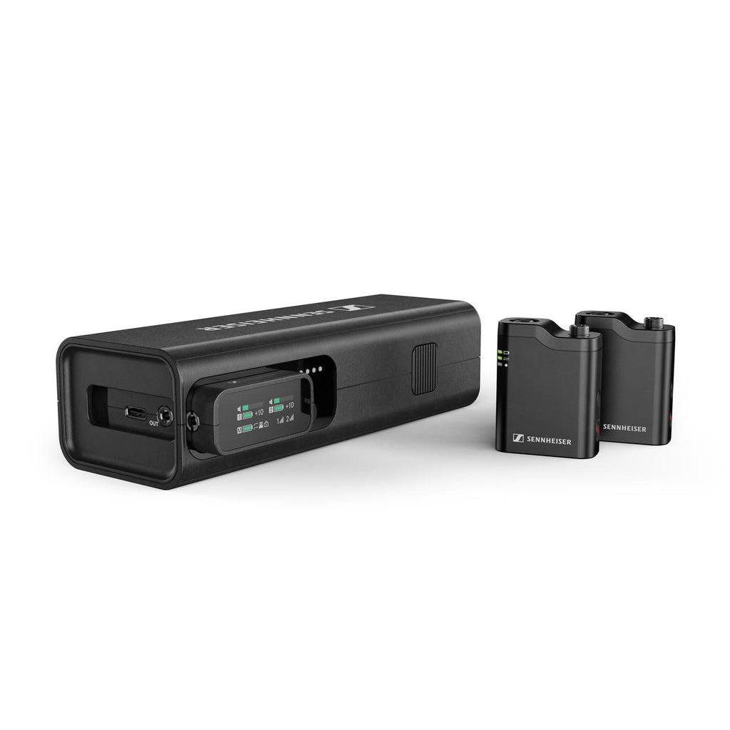 Sennheiser Profile Wireless 2-channel all-in-one clip-on & handheld mi ...