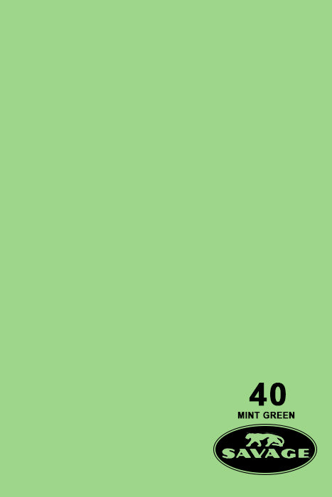 Savage Widetone Seamless Background Paper (#40 Mint Green, 9ft x 36ft ...